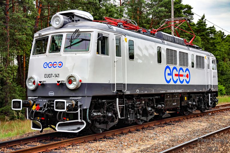 EU07-141 [Ecco Rail] ponownie w służbie po naprawie P4 - Portal Ilostanu Pojazdów Trakcyjnych