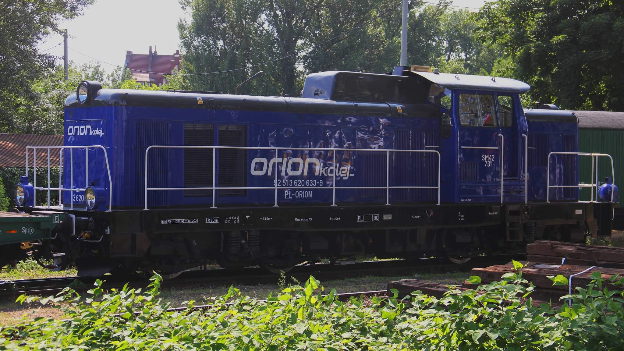 SM42-731 (ex. PKP Cargo) z Orion Kolej ponownie w służbie - Portal ...