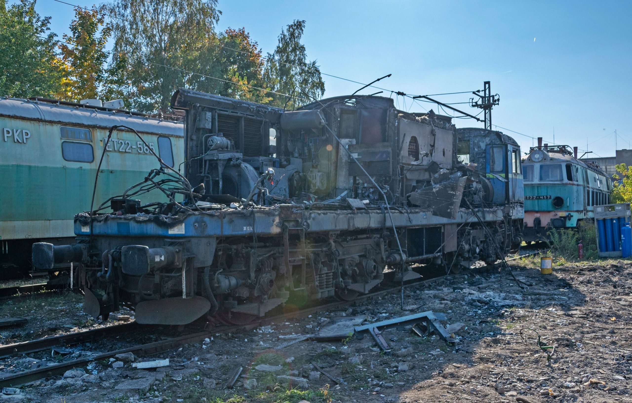 Kasacja "siódemek" PKP Cargo w Poznaniu Franowie - Portal Ilostanu Pojazdów Trakcyjnych
